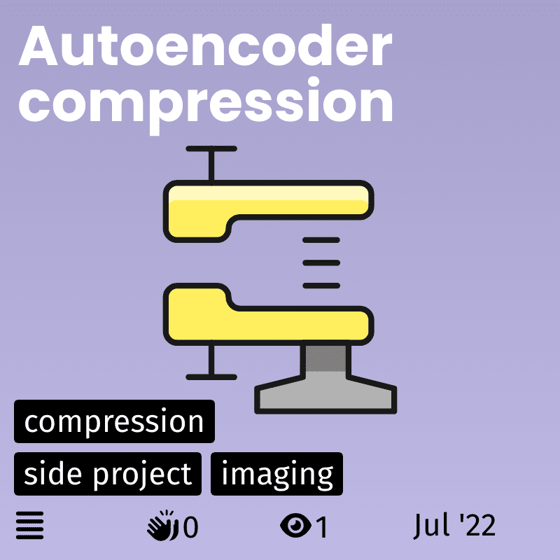 Autoencoder Compression Maarten Poirot
